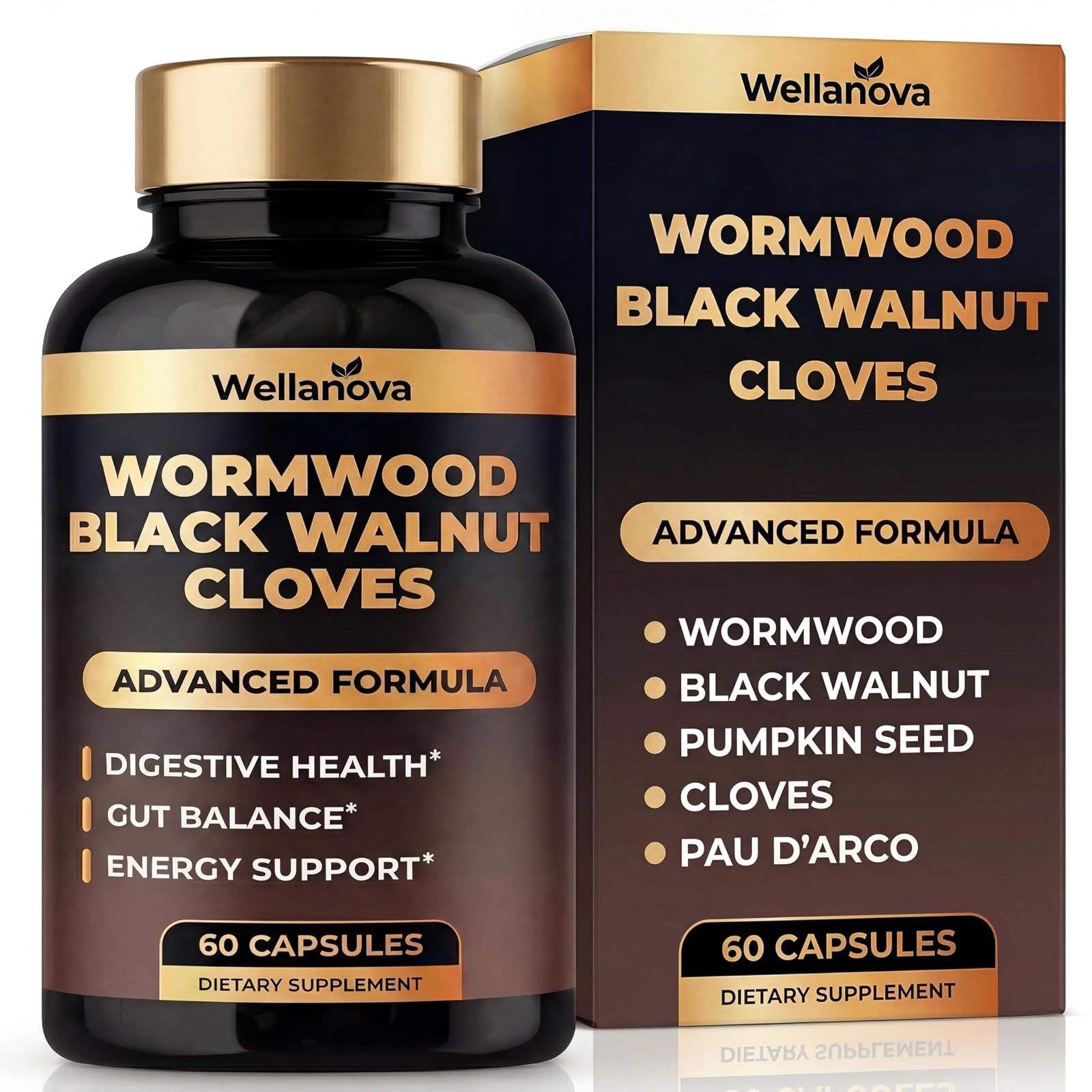 Wormwood Black Walnut Clove benefits