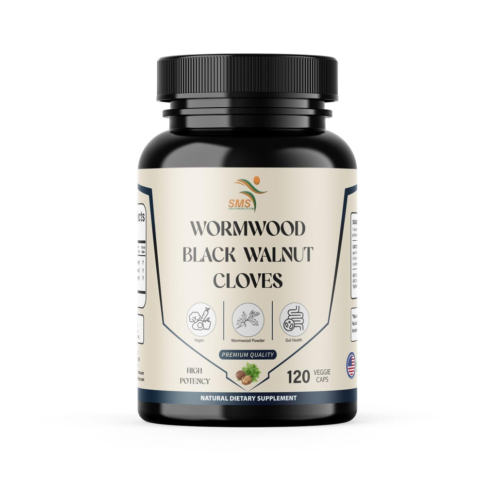 Wormwood Black Walnut Clove capsules