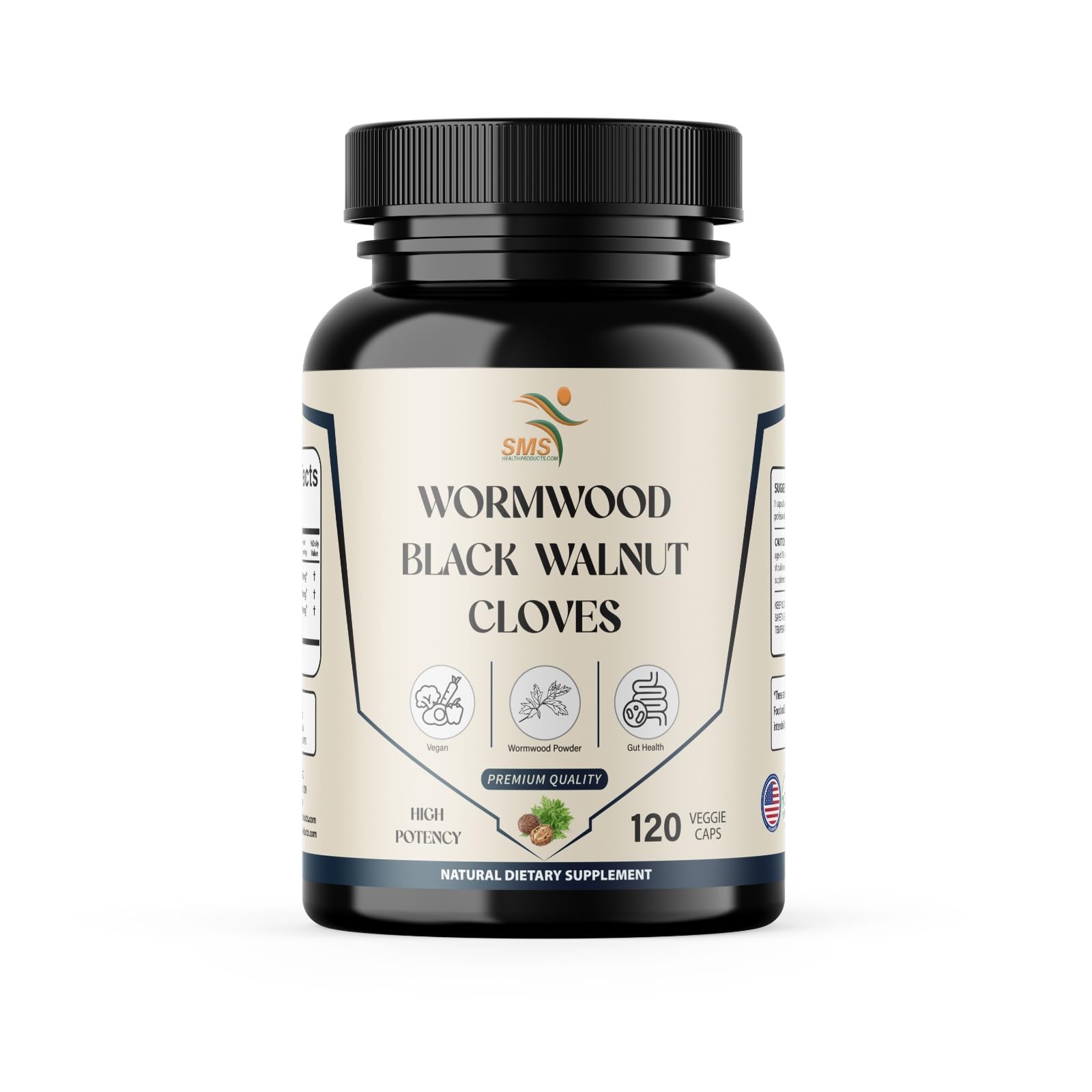Wormwood Black Walnut Clove capsules