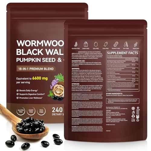 Wormwood Black Walnut Clove cleanse
