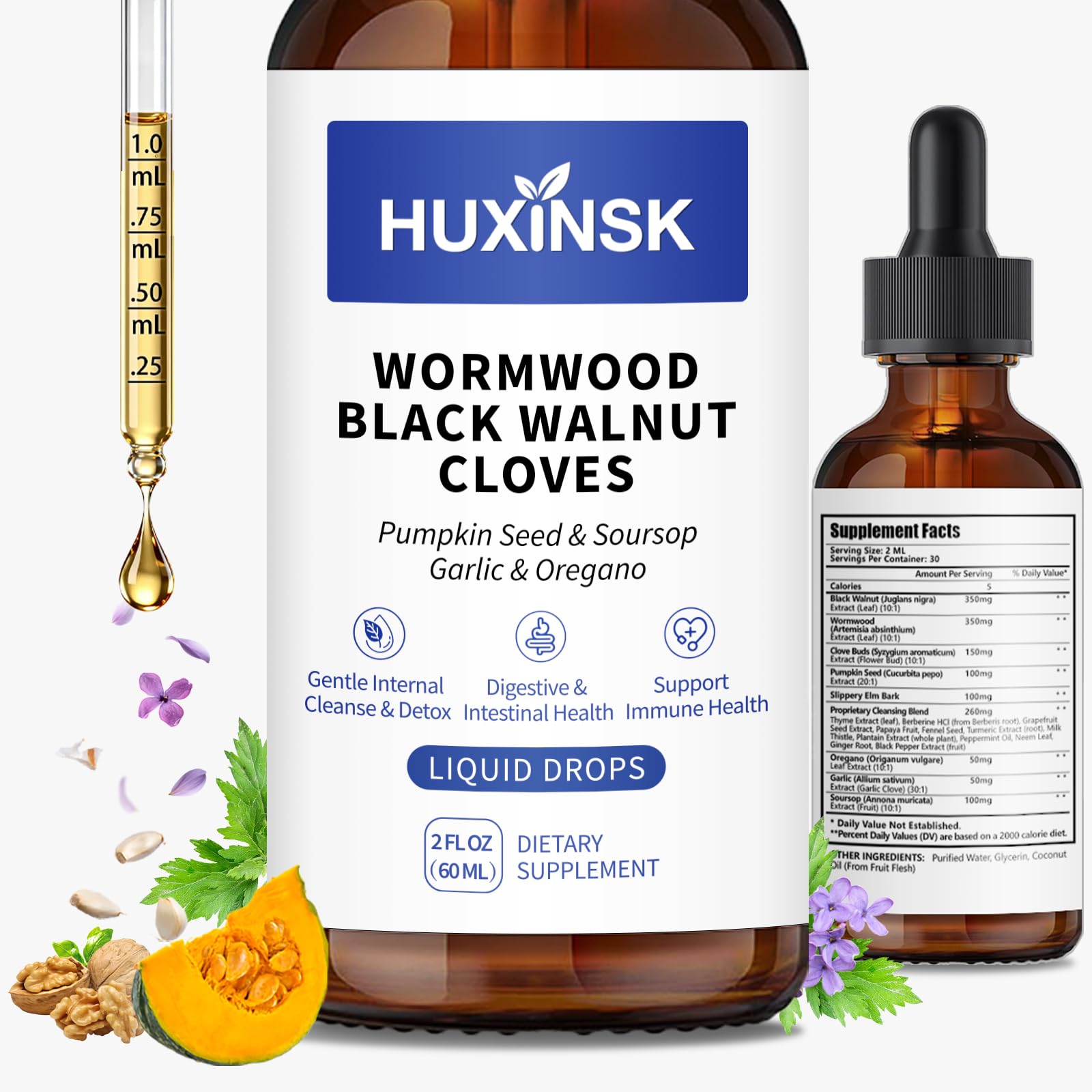 Wormwood Black Walnut Clove cleanse
