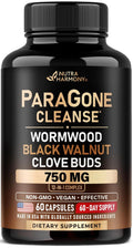wormwood black walnut clove detox capsules