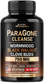 wormwood black walnut clove detox capsules