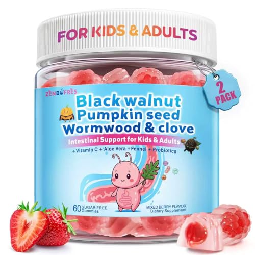 Wormwood Black Walnut Clove gummies