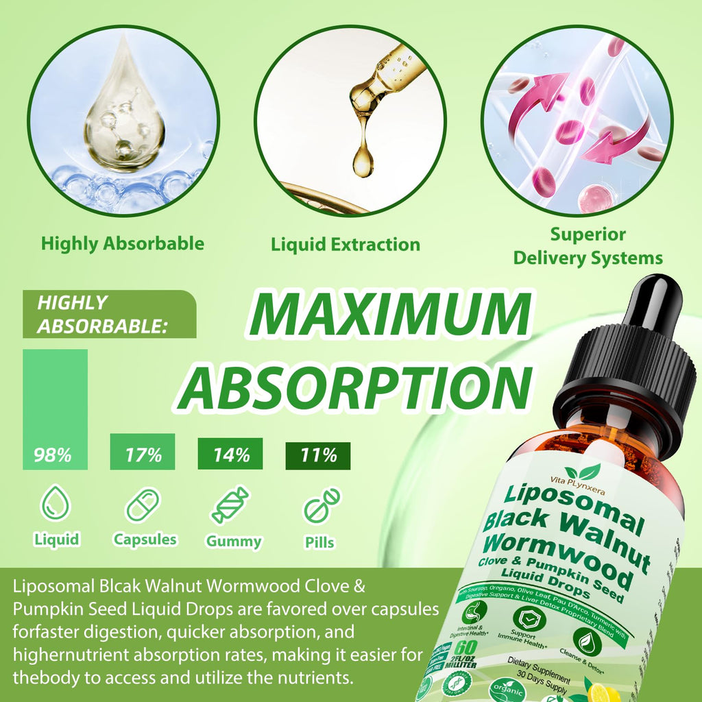 Wormwood Black Walnut Clove herbal remedy
