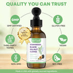 Wormwood Black Walnut Clove herbal remedy
