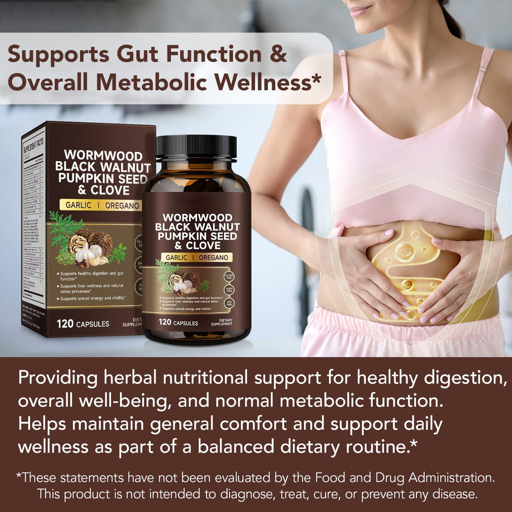 Wormwood Black Walnut health benefits
