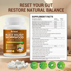 Wormwood Black Walnut herbal supplement