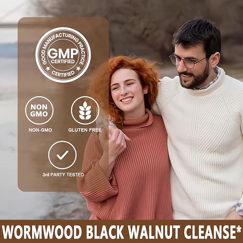 Wormwood Black Walnut herbal supplement