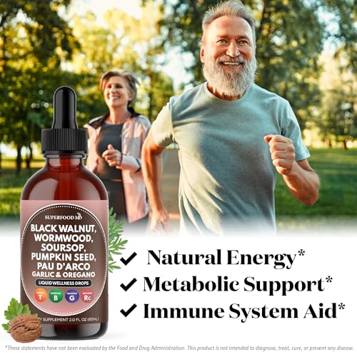 Wormwood Black Walnut oil of oregano
