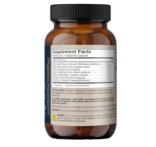 wormwood capsules for gut wellness