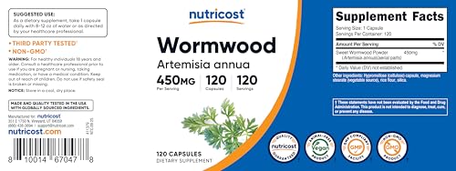 wormwood capsules for holistic wellness