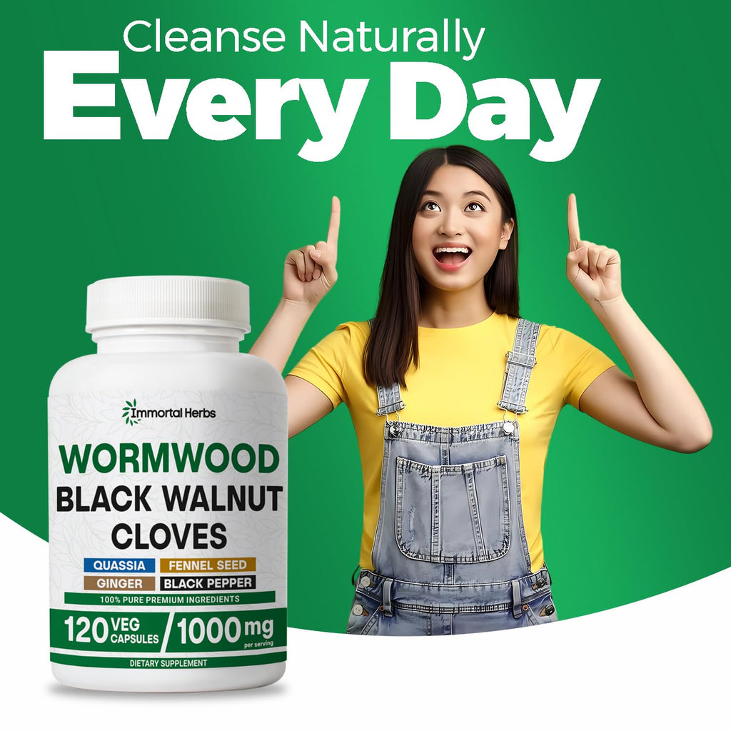 Wormwood cleanse for overall vitality