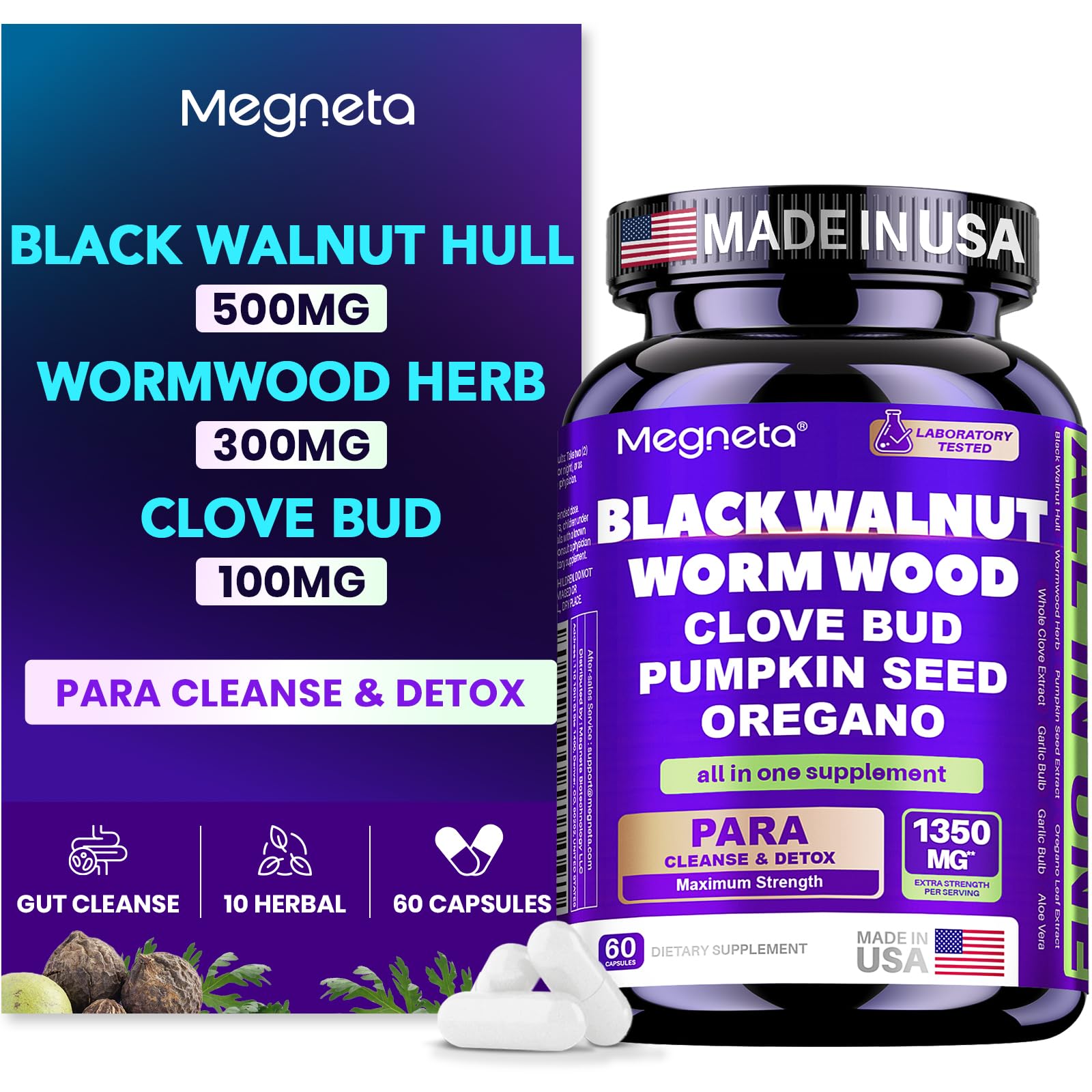 Wormwood detox tea for cleansing