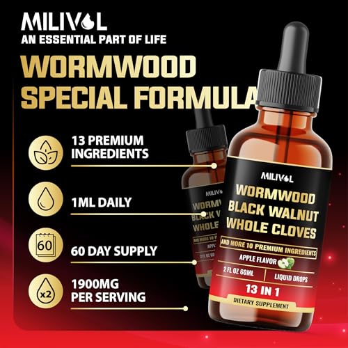 wormwood drops with fruit extracts