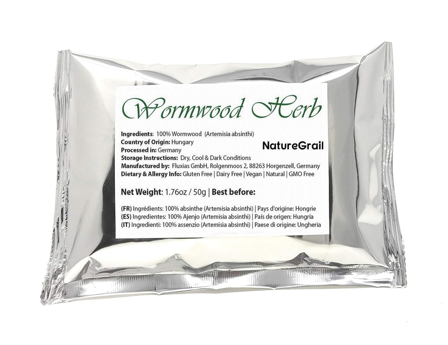 Wormwood herb for unique cocktails