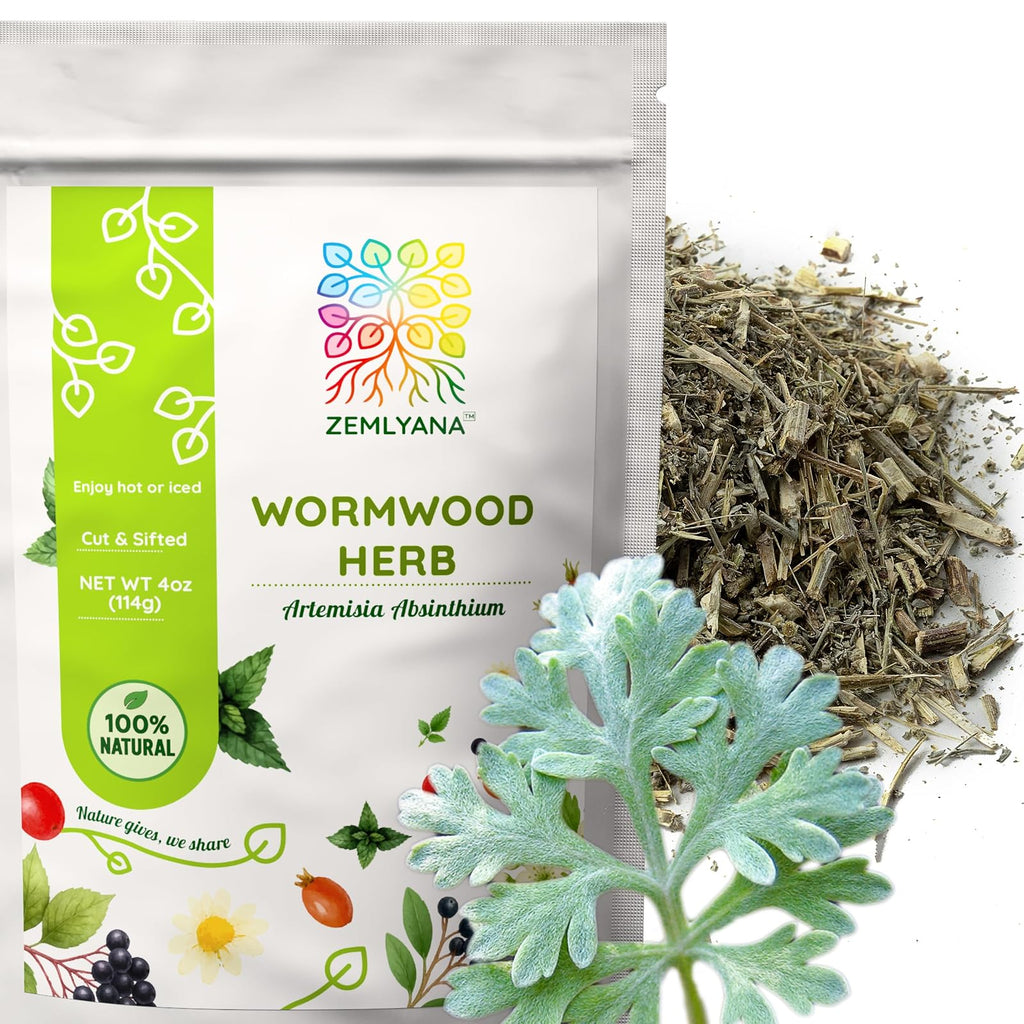 Wormwood herb tea for digestion