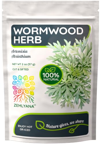Wormwood herb tea for digestion