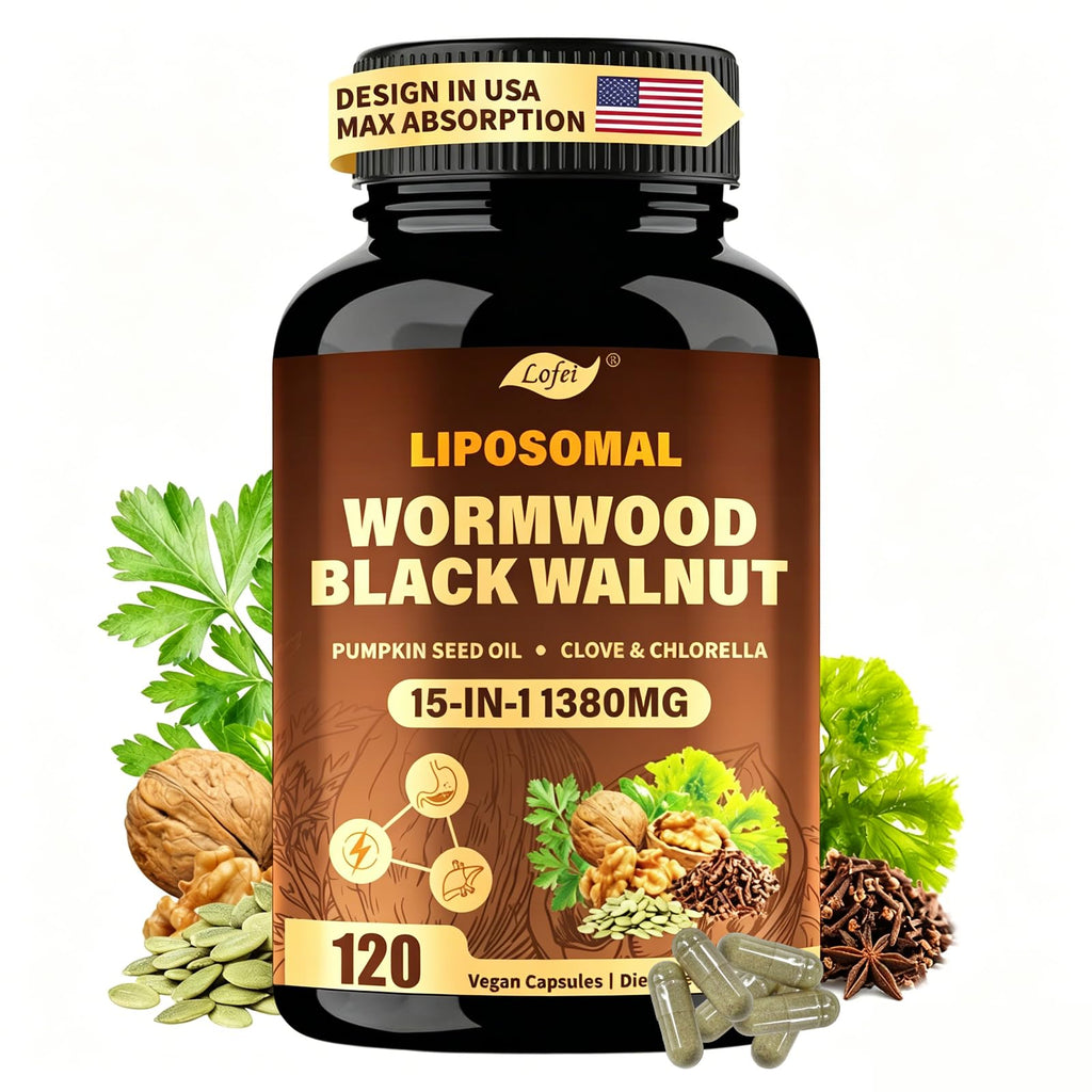 Wormwood herbal cleanse capsules