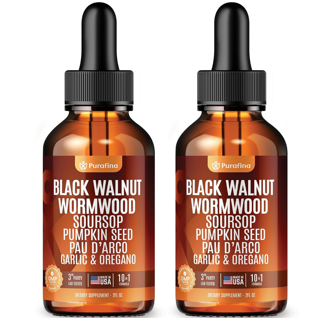 Wormwood herbal cleanse drops