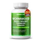 Wormwood herbal supplement capsules