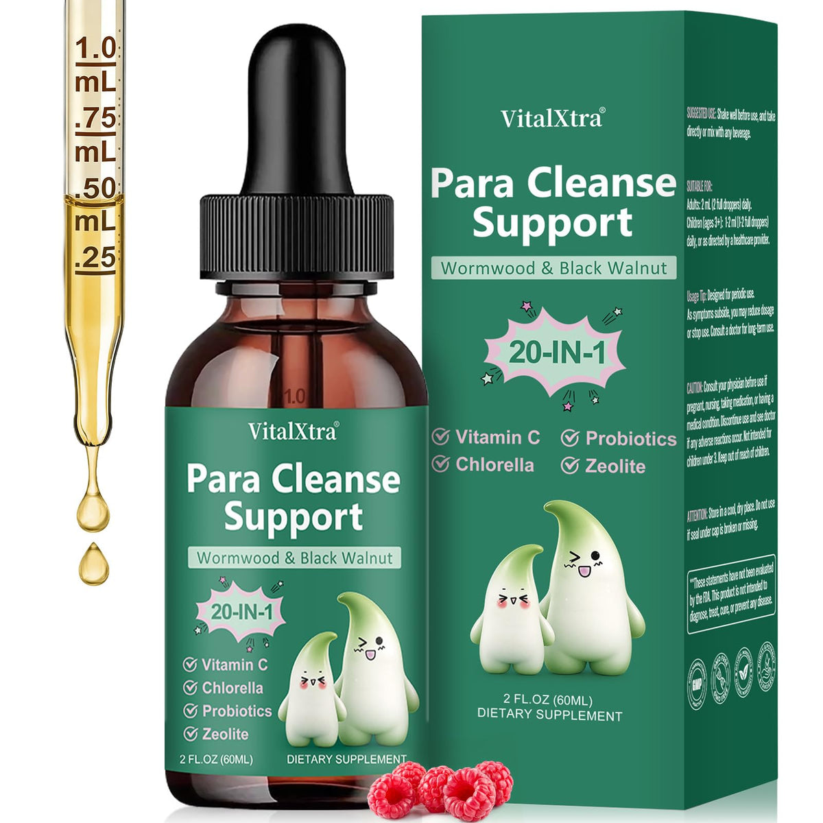 Wormwood parasite cleanse liquid
