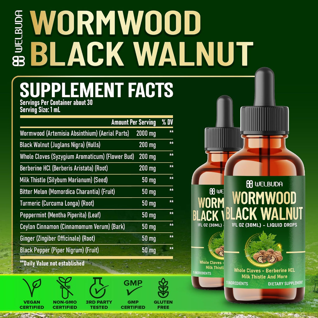 Wormwood supplement for immune support