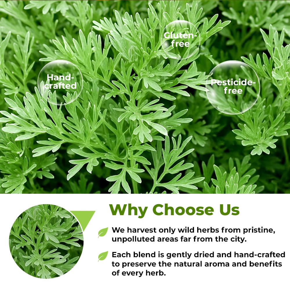 Wormwood tea for traditional remedies