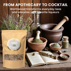 Wormwood tea for wellness and balance