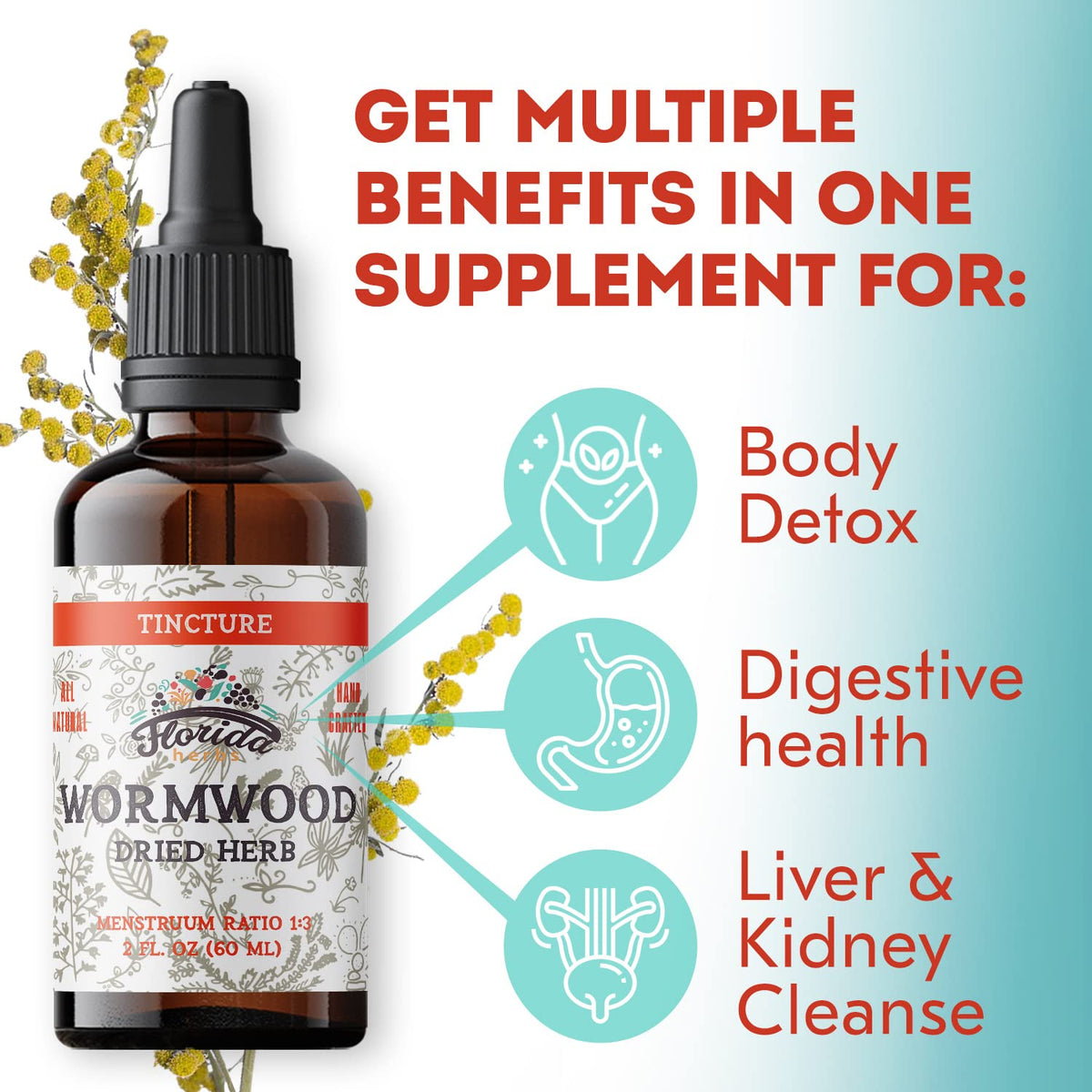 wormwood tincture for digestive health