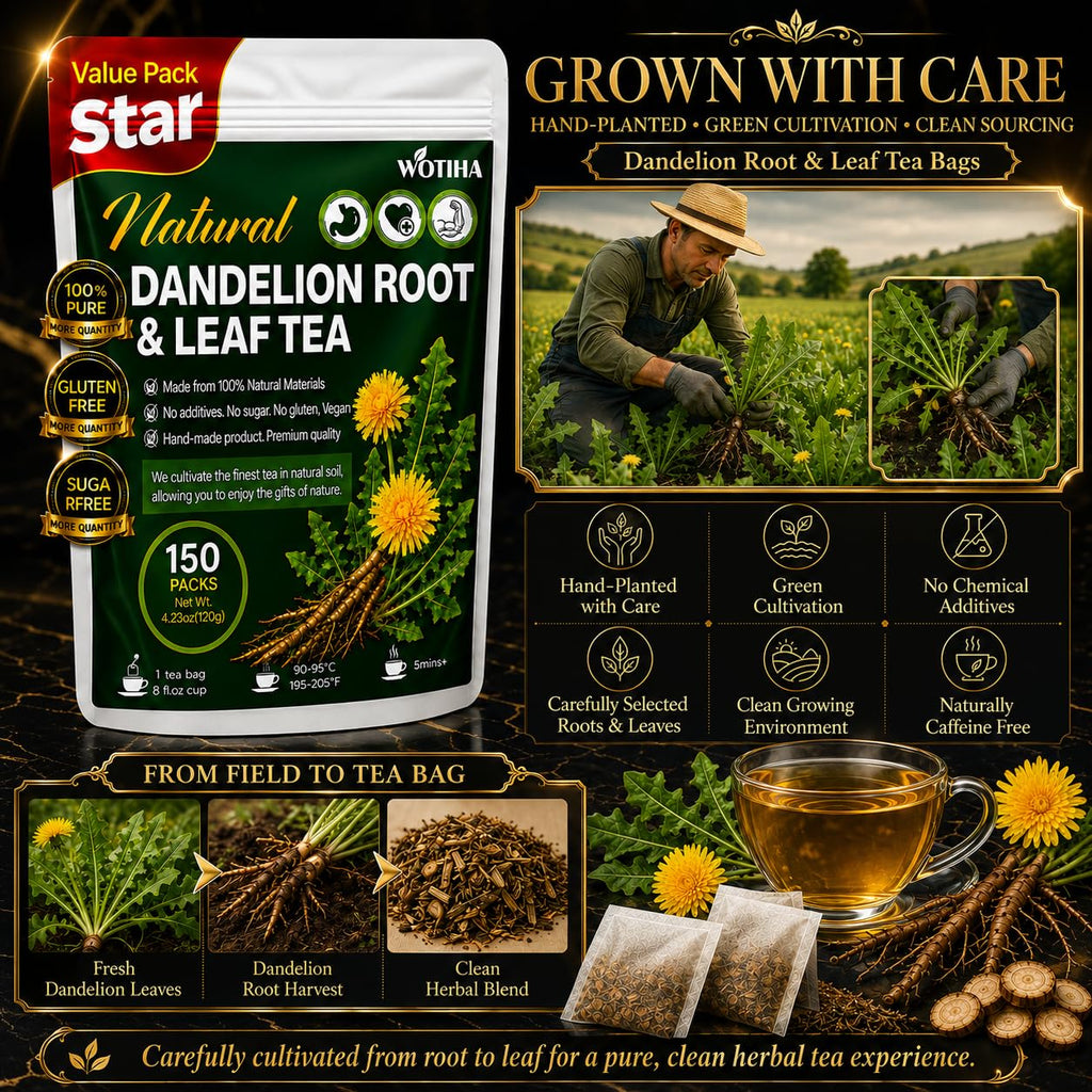WOTIHA dandelion tea for wellness