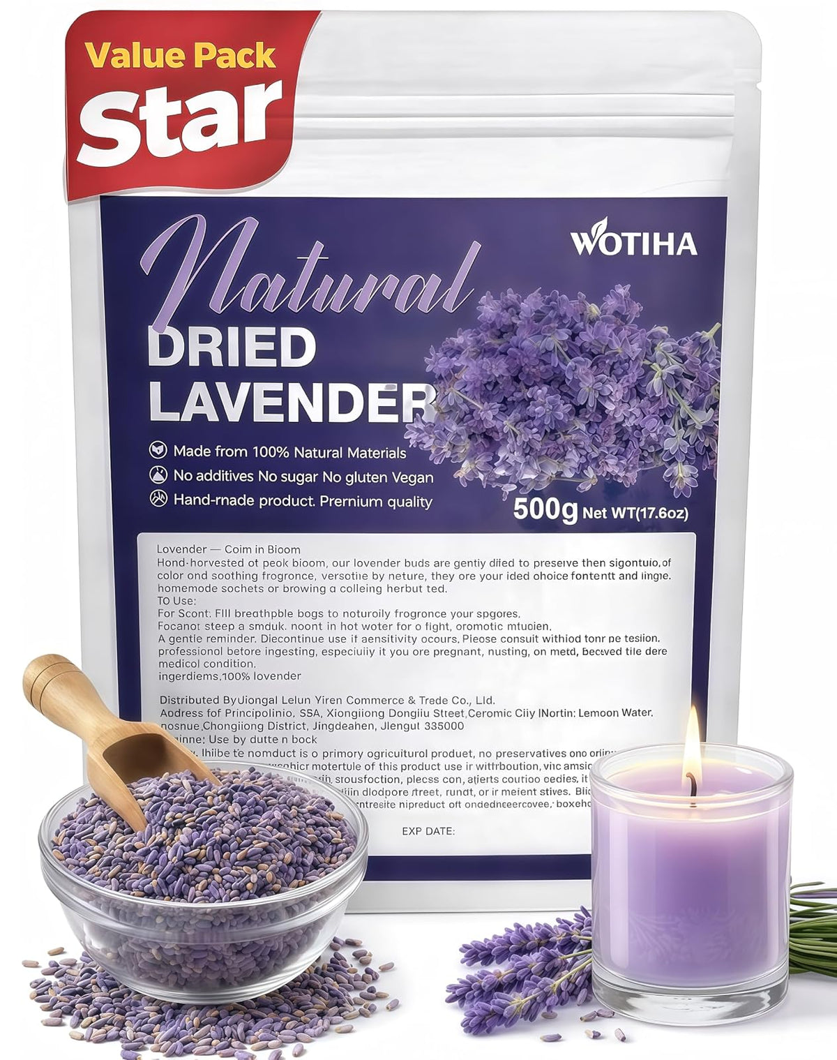 WOTIHA dried lavender buds bulk