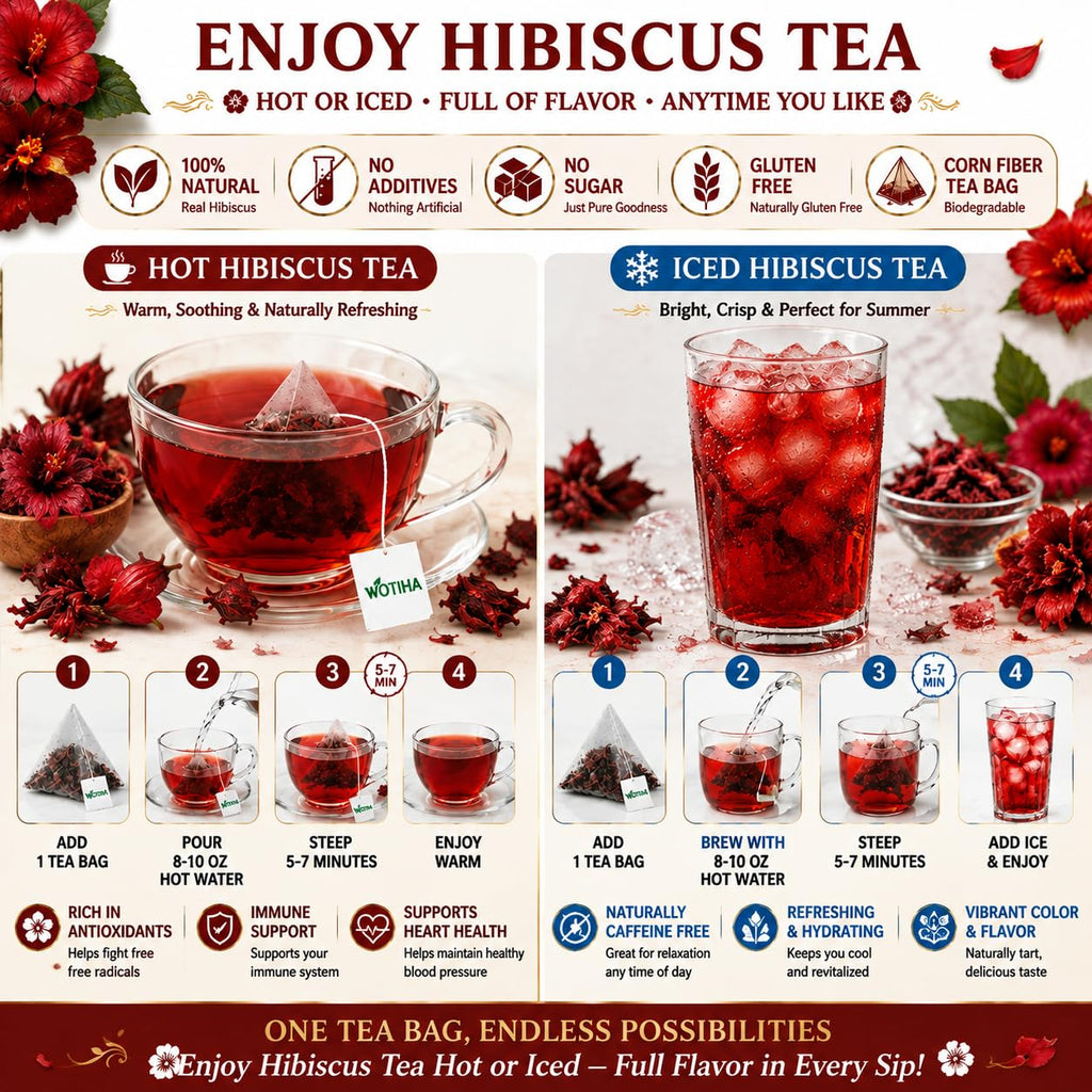 WOTIHA herbal tea for iced drinks
