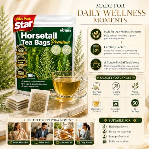 WOTIHA horsetail tea for relaxation