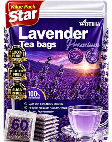 WOTIHA lavender flower tea bags