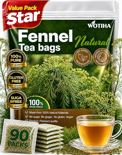 WOTIHA organic fennel tea bags