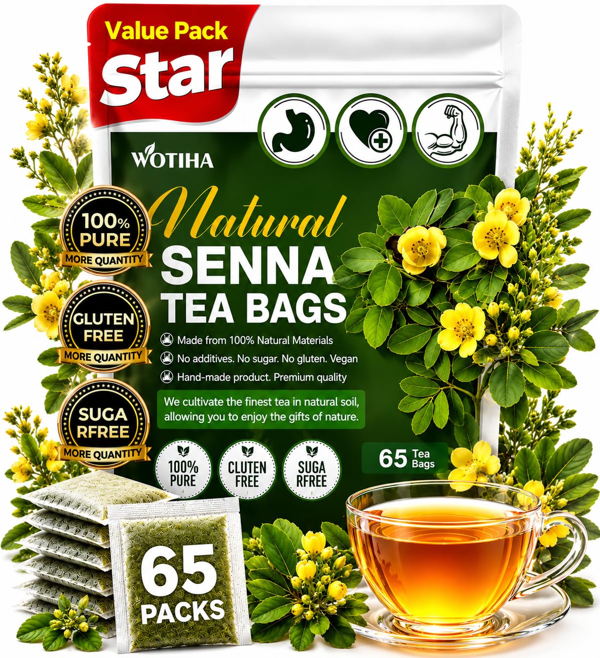 WOTIHA Smooth Move Tea benefits