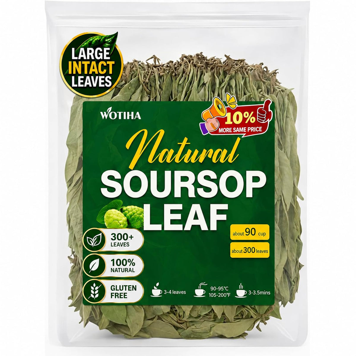 WOTIHA soursop leaves for herbal tea