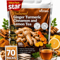 WOTIHA turmeric ginger cinnamon tea bags