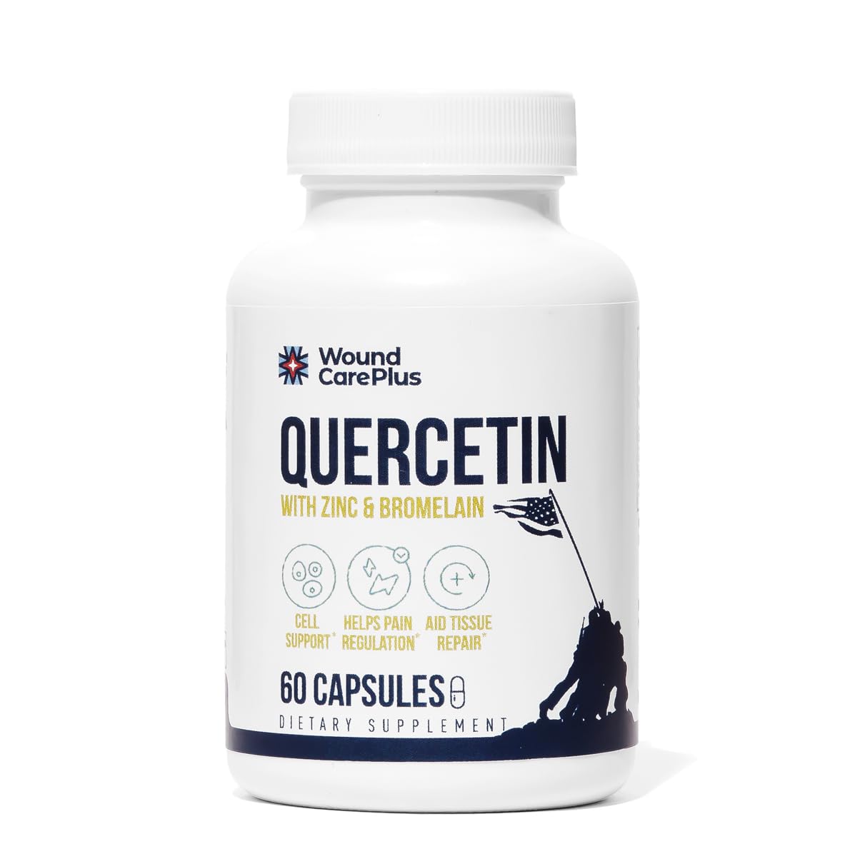 Wound Care Plus Quercetin capsules for healing