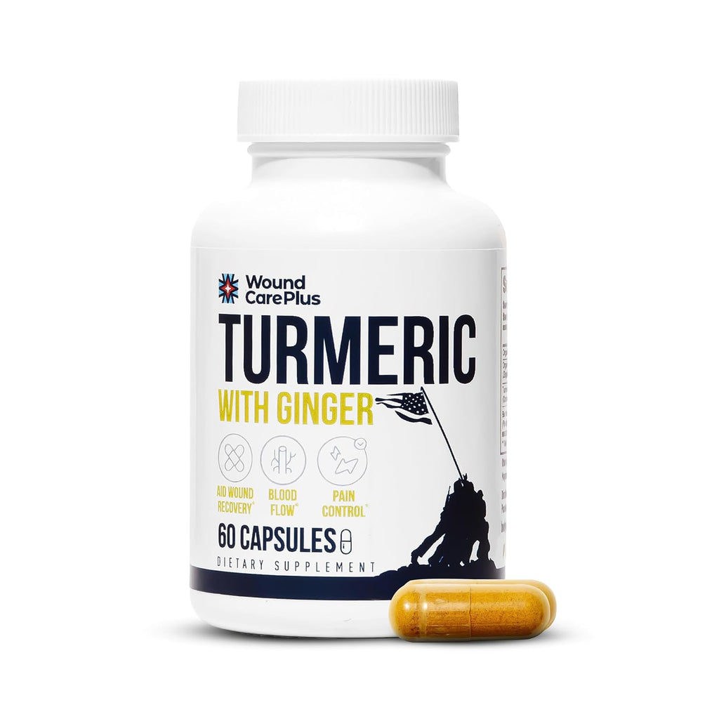 Wound Care Plus turmeric capsules
