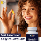 WOW Supplements vitamin D3 for energy