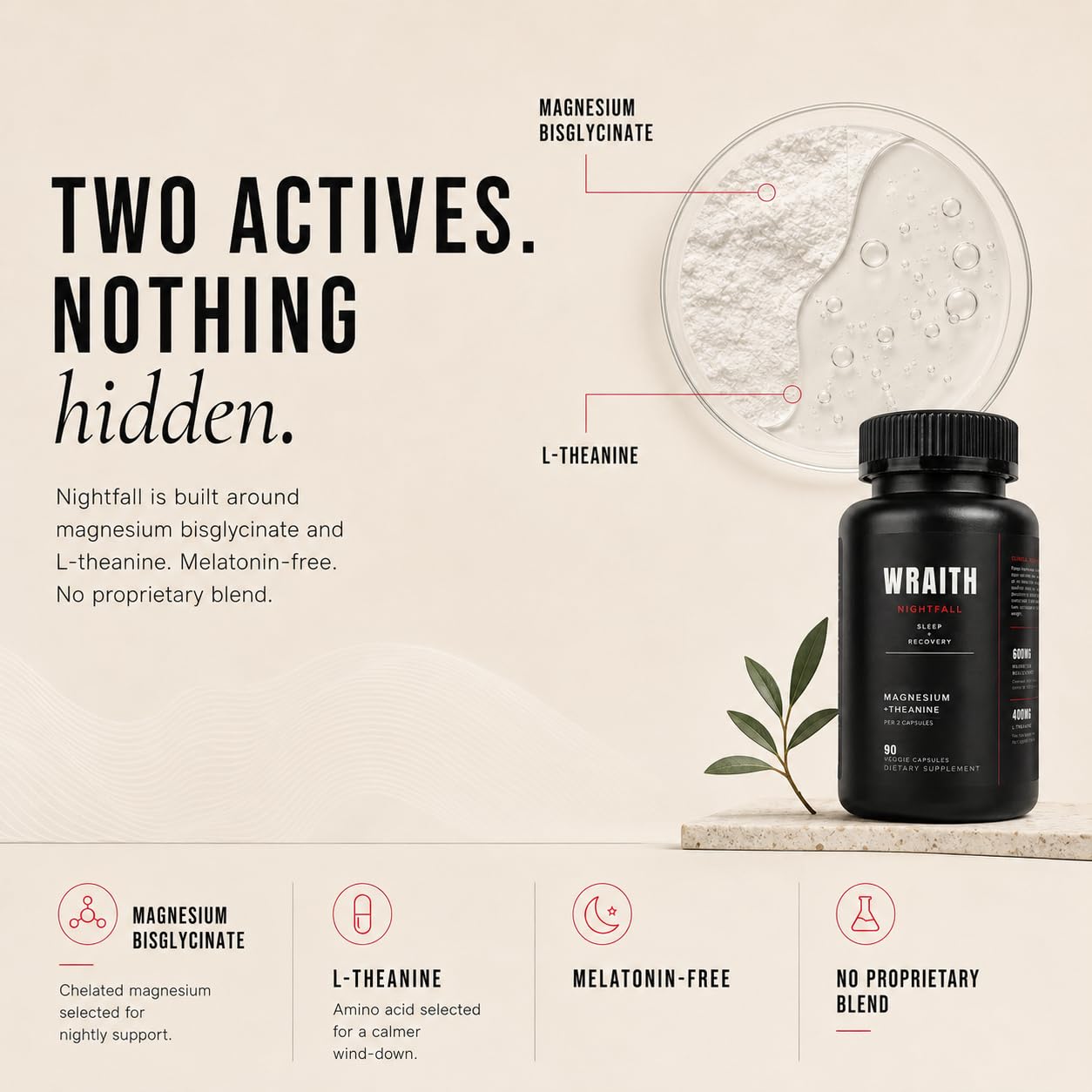 WRAITH magnesium supports calmness