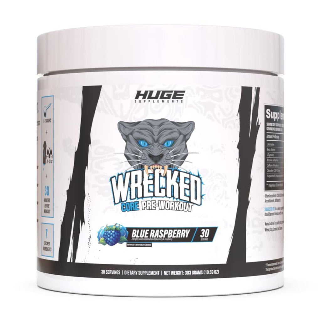 Wrecked Core pre-workout energy boost
