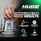 Wrecked Core pre-workout with 30 servings