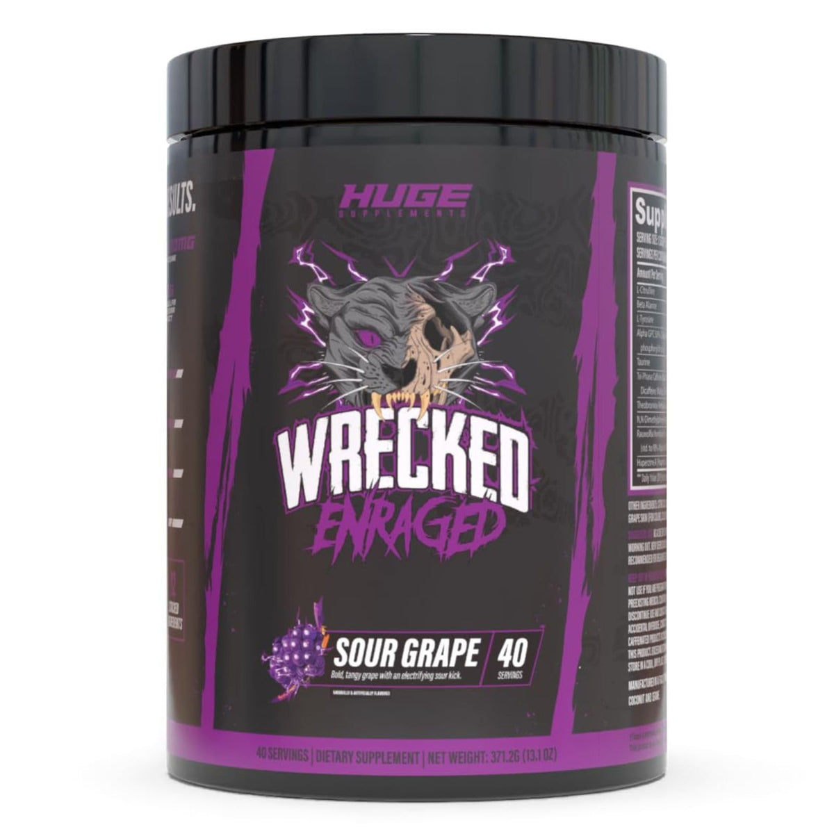 Wrecked Enraged pre workout energy boost