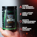 Wrecked pre-workout boosts athletic performance