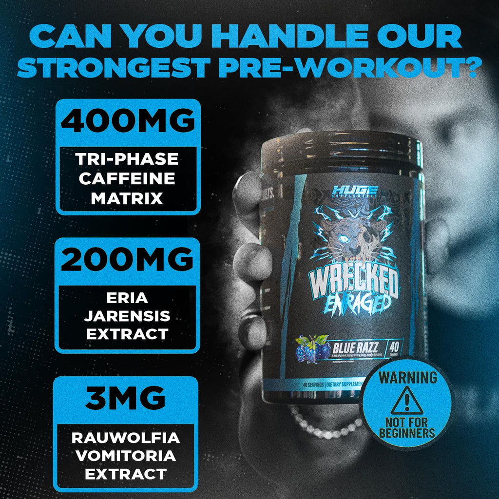 Wrecked pre workout enhanced focus