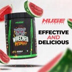Wrecked pre-workout enhances focus and motivation