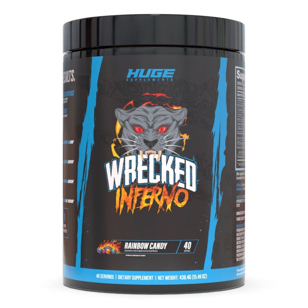 Wrecked pre-workout for energy boost